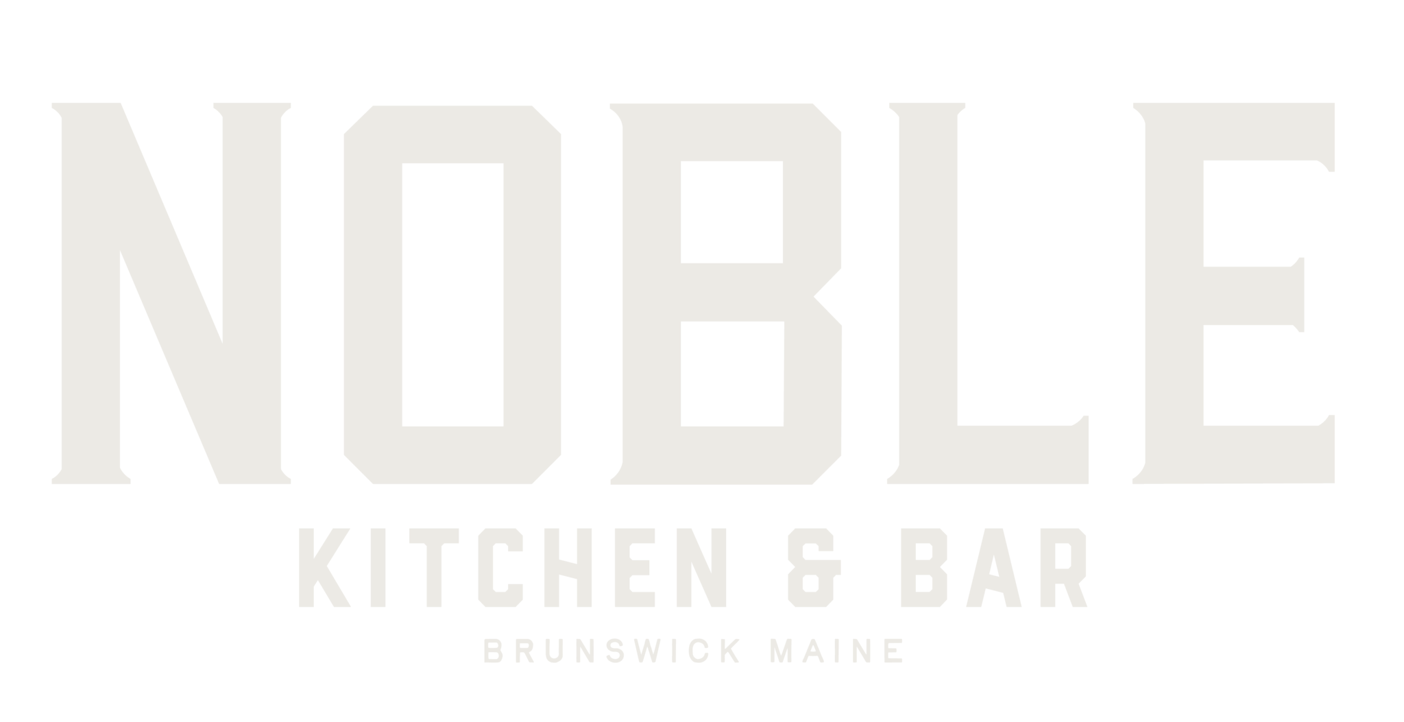 Menus – The Noble Kitchen & Bar